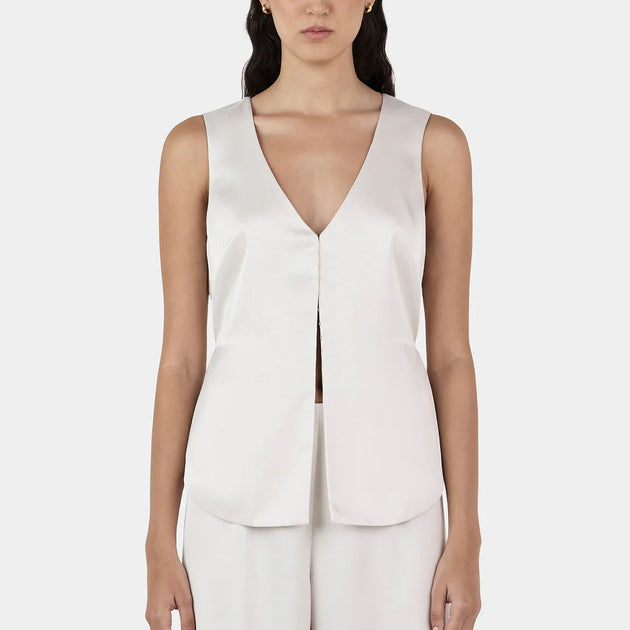REY SATIN VEST – KRYSTIES